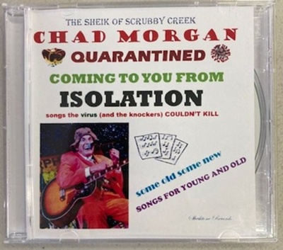 CD "Quarantined", Chad Morgan; CHAD MORGAN OAM; ACMF.2022.304 | eHive
