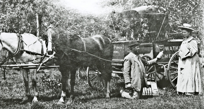 Watkins Man; Early 1900s | eHive