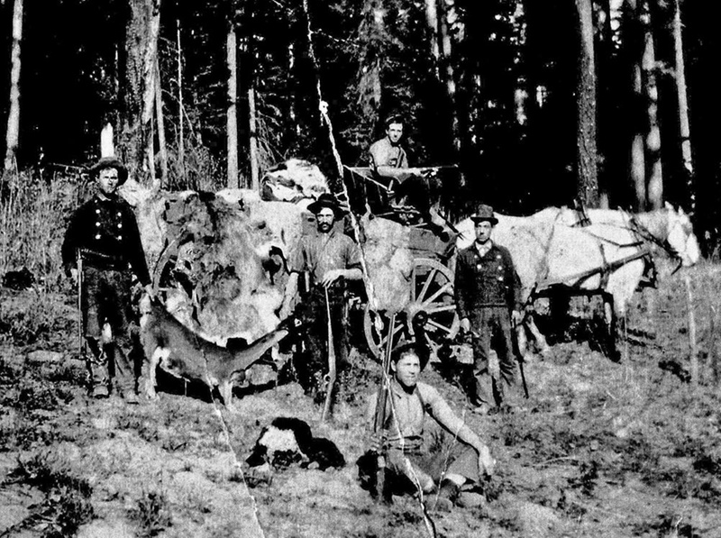 Pioneer Hunters on Promise; Early 1900s | eHive