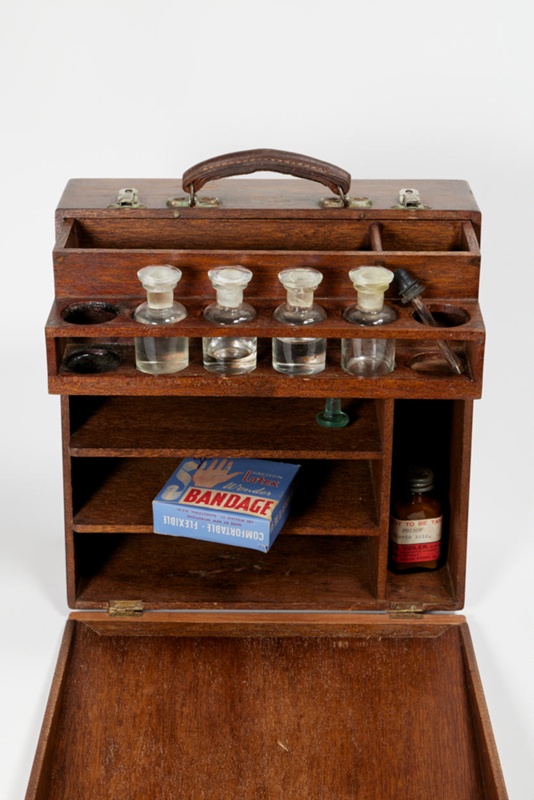 First Aid Wooden Cabinet; 1920s; B7403 | eHive