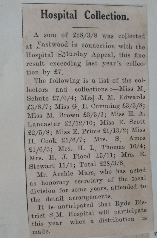 Newspaper clipping - [source unknown] - Hospital collection - [n.d ...