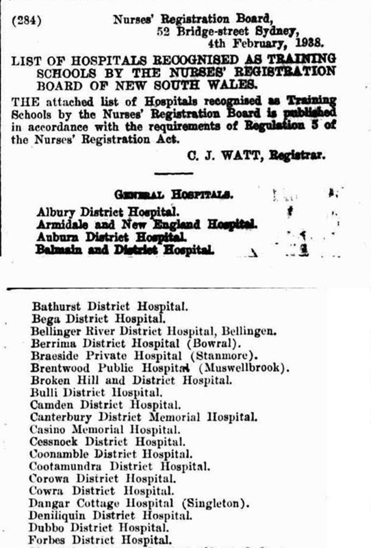 Newspaper clipping - Government Gazette of the State of New South Wales ...