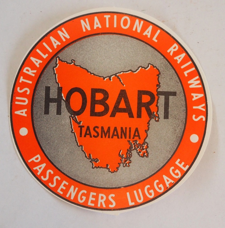 Australian National Railway baggage label | eHive