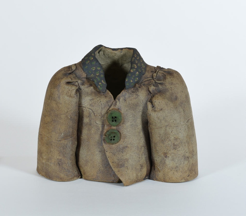 Untitled (Ceramic jacket); RYAN, Leonie; 1974; 1974.23 | eHive