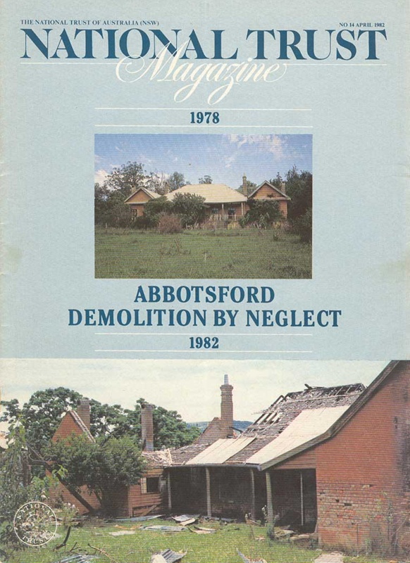 National Trust Magazine April 1982; National Trust of Australia (NSW ...
