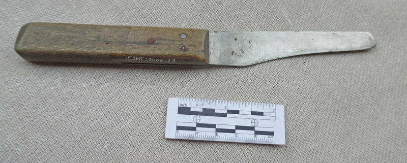 sailmakers' bench knife; IPSMT:2006.28 | eHive