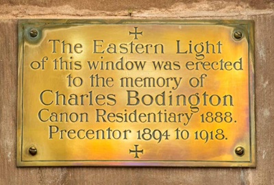 Bodington brass; c1918; LCA 0418 | eHive
