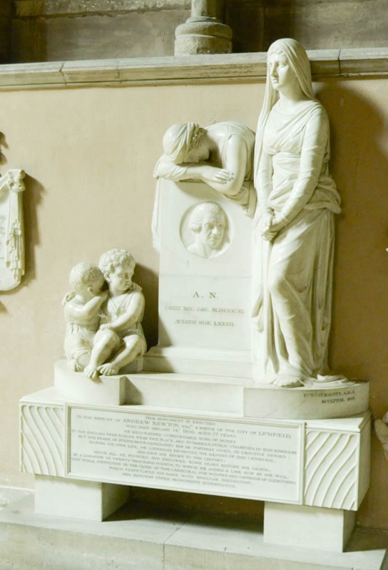 Newton monument; R Westmacott I (1747 - 1808); 1808; LCA 0465 | eHive