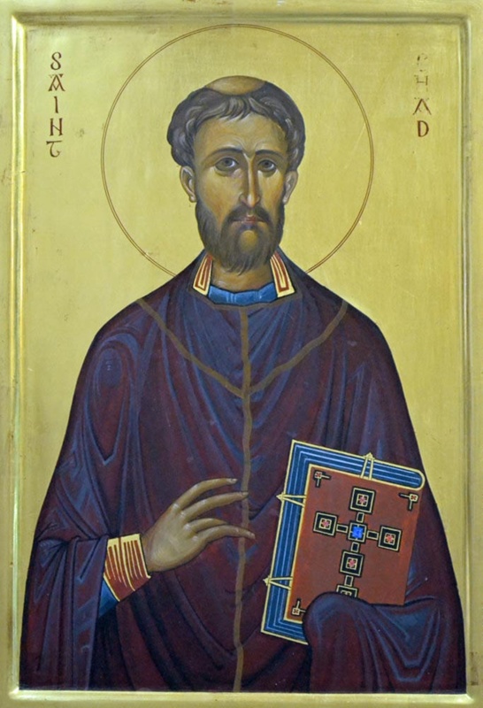 St. Chad Ikon; Aidan Hart; 1998; LCA 0570 | eHive