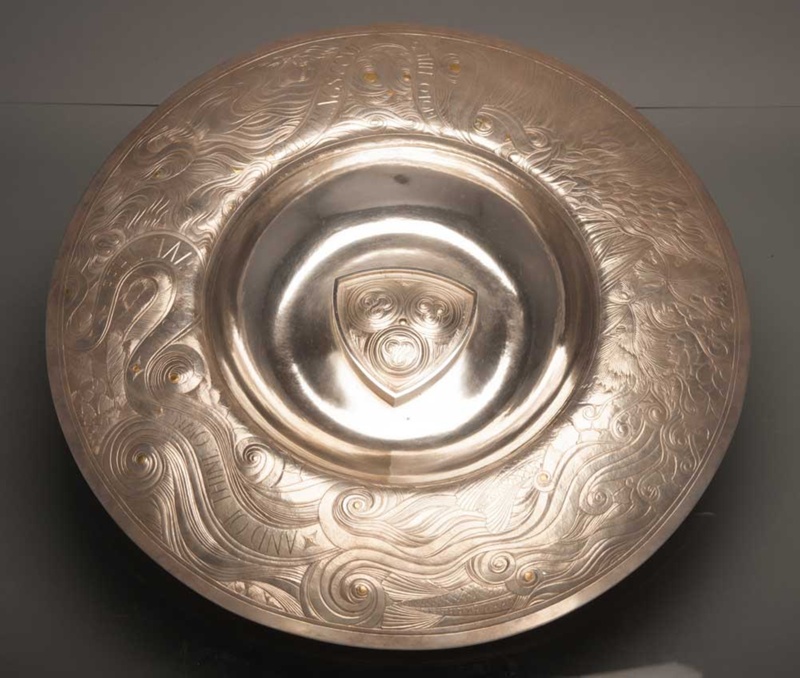 Rod Kelly salver; Rod Kelly (b.1956) and Stanley Reece; 1990; LCA 0160 ...