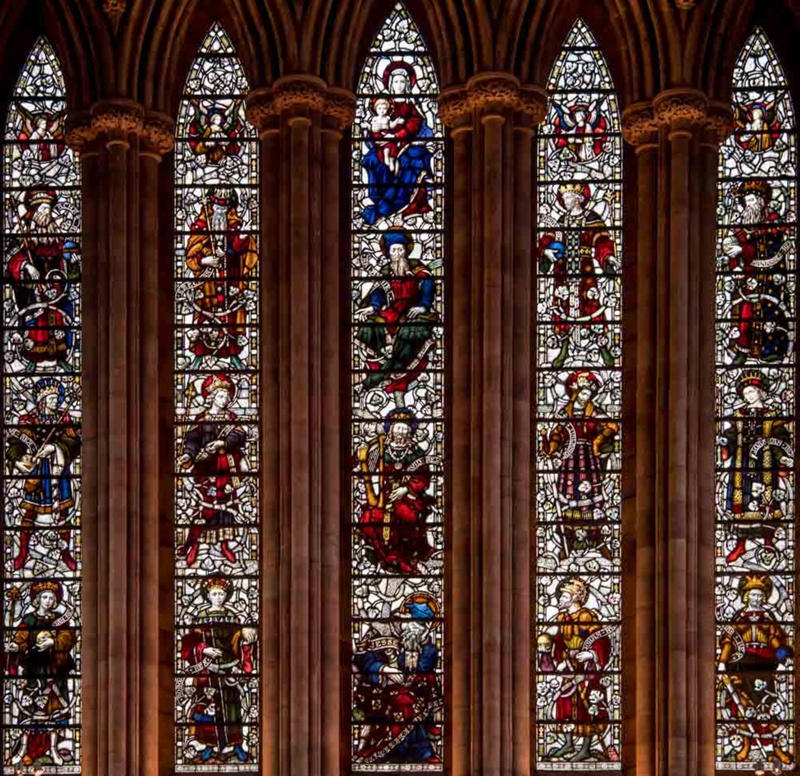 Tree of Jesse window; Clayton and Bell; 1893; LCA 0613 | eHive