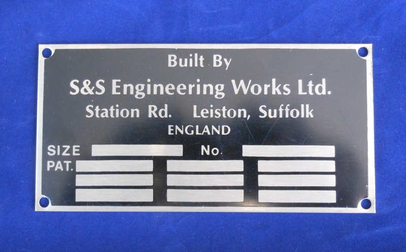 S and S nameplate; LESLS232.5 | eHive