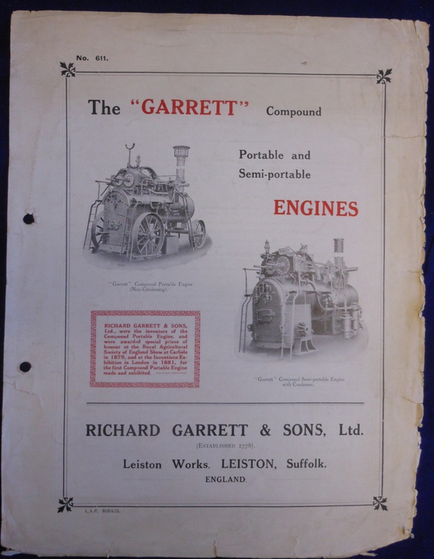 Brochure No. 611 Compound Portable and Semi-Portable Engines; Richard ...