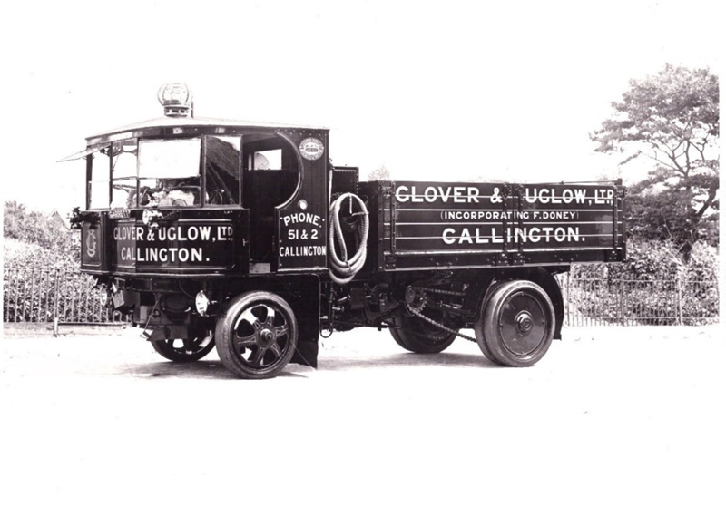 Photograph Steam Lorry; Garrett works; LESLS2286 | eHive