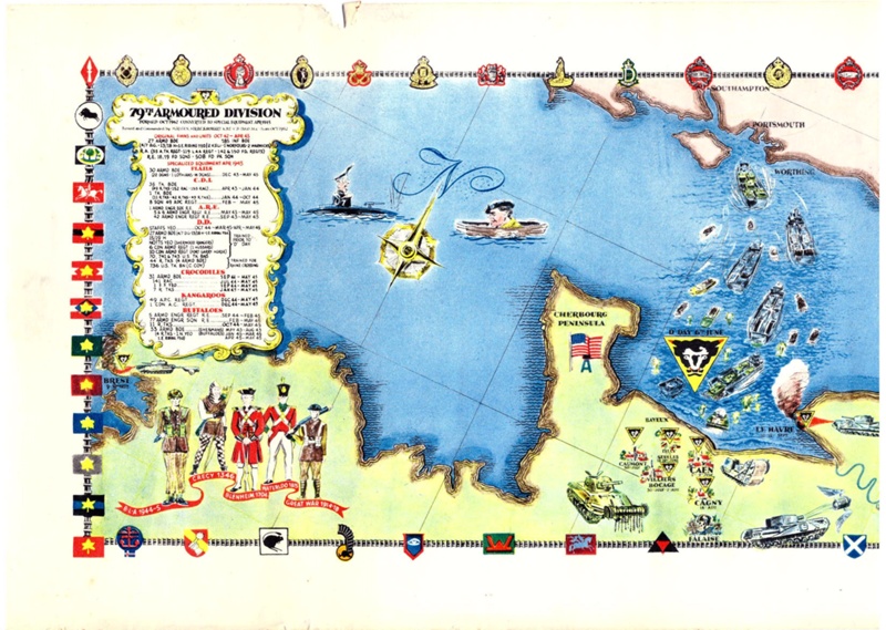 WWII Troop Map; T20150616.4 | eHive