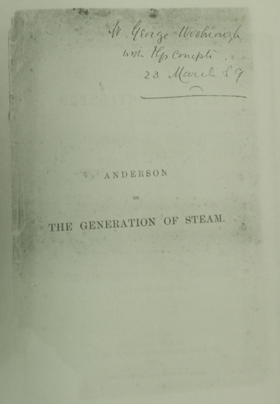 Copy Generation of Steam correspondence; T20160726.3 | eHive