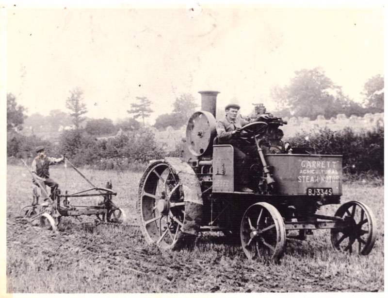 Photograph Garrett Suffolk Punch Tractor; Garrett works; 1930s ...