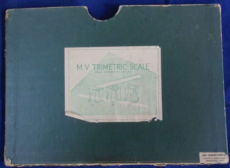 Engineering Drawing Trimetric Scale; Cooke Troughton and Simms Ltd ...