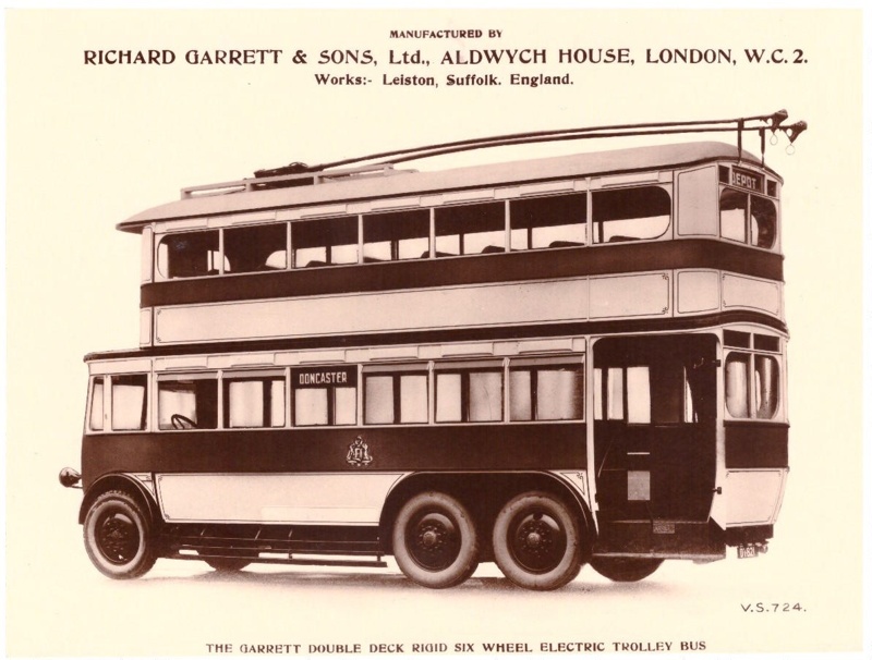 Photograph Garrett Double Deck Trolley Bus; LESLS325.11 | eHive