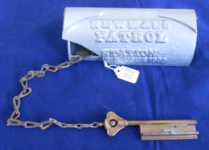 Security Patrol Key; 1915-1920; LESLS833 | eHive