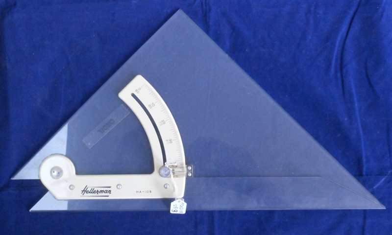 Engineering Drawing setsquare; Hefferman; T20210928.3 | eHive