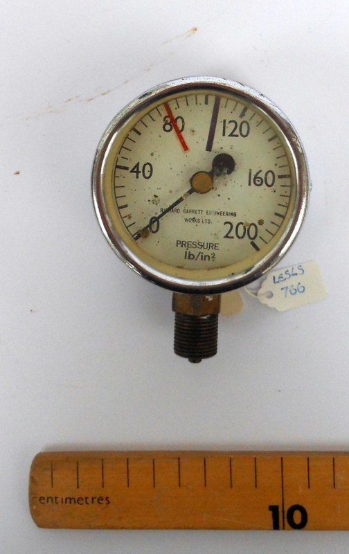 Pressure gauge; Richard Garrett Engineering Works Ltd; LESLS766 | eHive