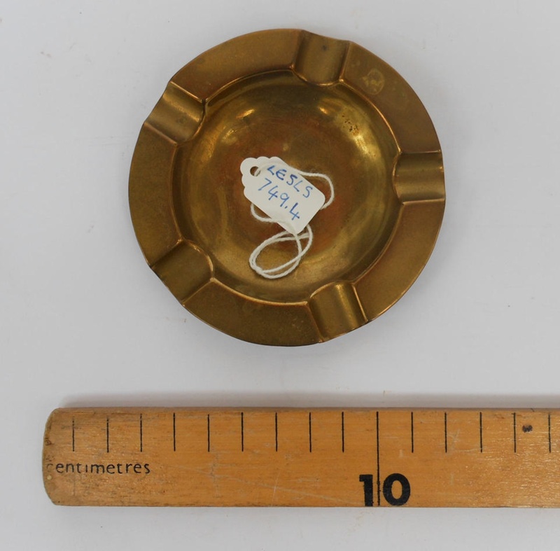 Brass Ashtray; Cooper, Wesley, Mr; LESLS749.4 | eHive