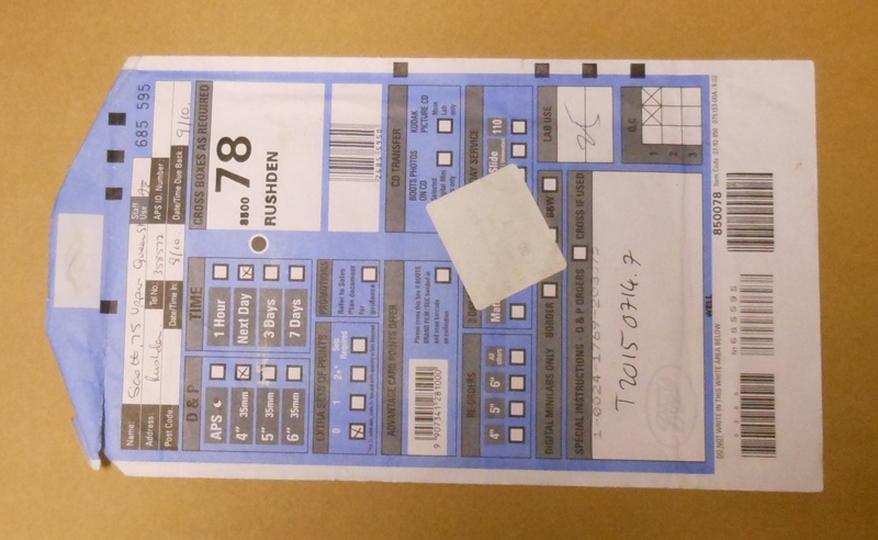 Photograph processing envelope; T20150714.7 | eHive