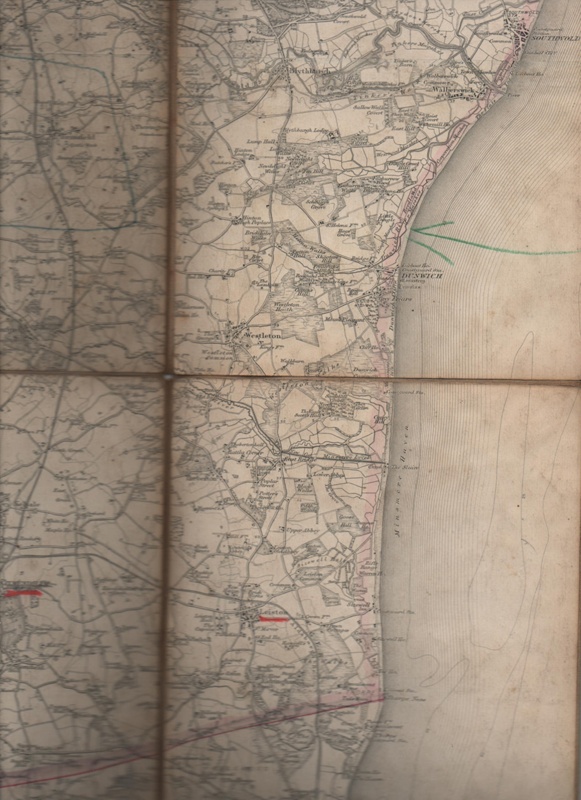Suffolk Map; 1899; LESLS1701 | eHive
