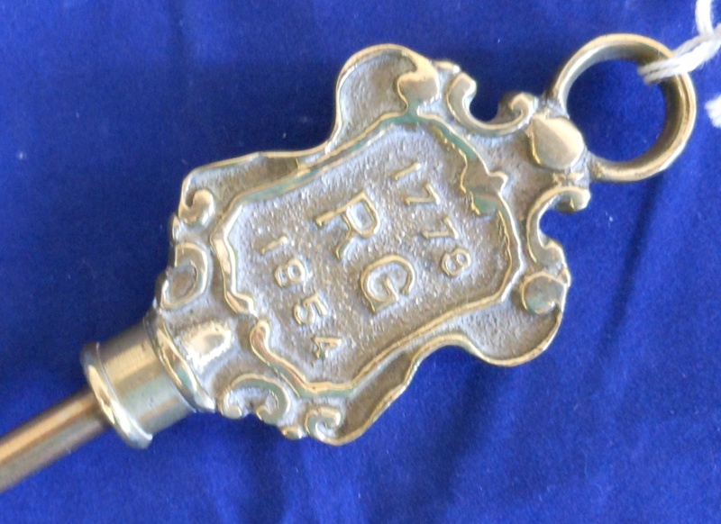 Commemorative Toasting Fork ; Richard Garrett Engineering Works; 1954 ...