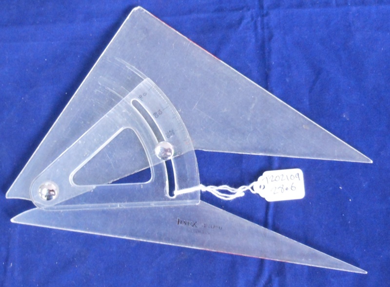 Engineering Drawing setsquare; Linex; T20210928.6 | eHive