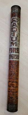 Fire Extinguisher; Radium Fire Extinguishers; 1900s; LESLS143.9 | eHive