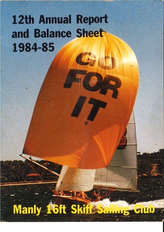 Manly 16ft Skiff Sailing Club 12th Annual Report and Balance Sheet ...