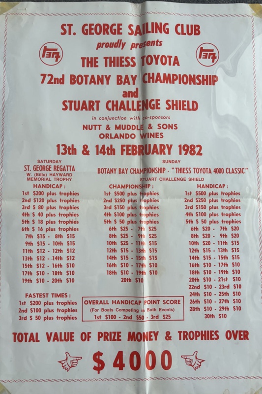 Thiess Toyota 72nd Botany Bay Championship and Stuart Challenge Shield ...