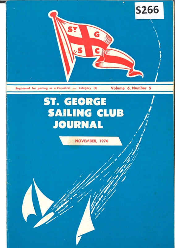 St George Sailing Club Journal November 1976; S266 | eHive