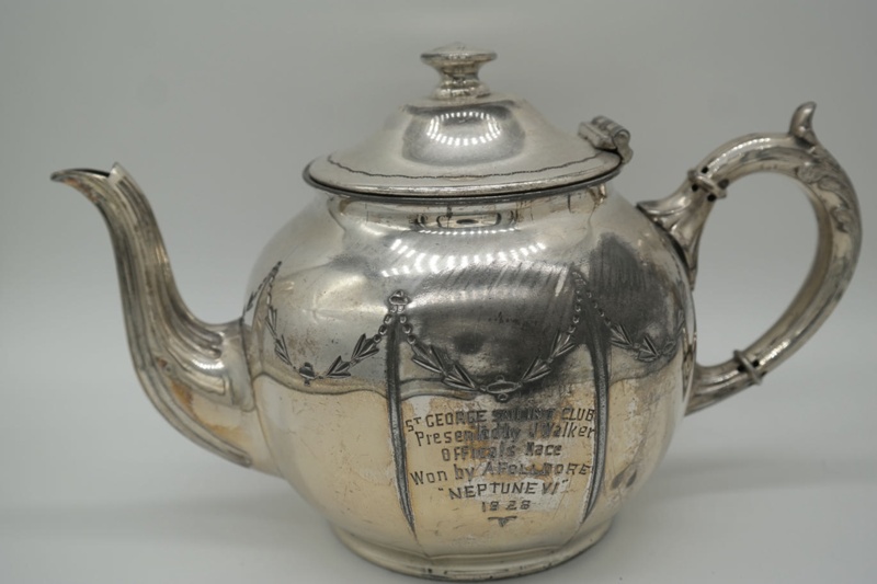St George Sailing Club Teapot Trophy Presented by J. Walker Officials ...