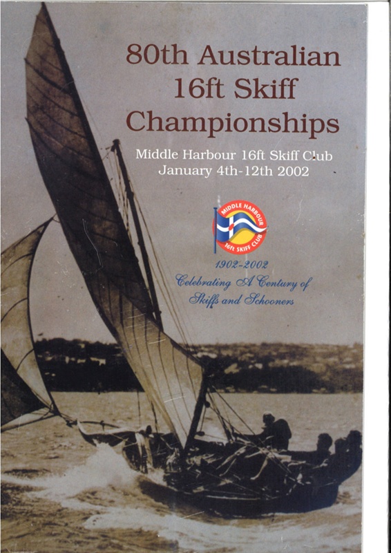 80th Australian 16ft Skiff Championship 2002 Programme; s690 | eHive