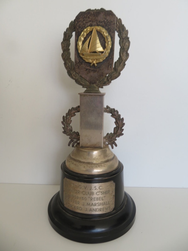 St.G. V. J. S.C. Senior Club Championship Trophy 1959-60 "Rebel ...