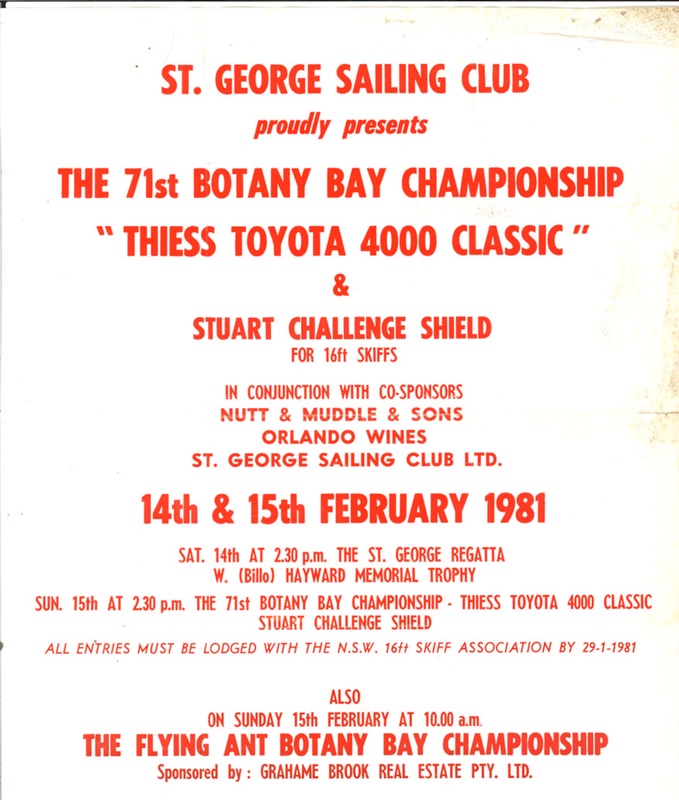 71st Botany Bay Championship "Thiess Toyota 4000 Classis and Stuart ...