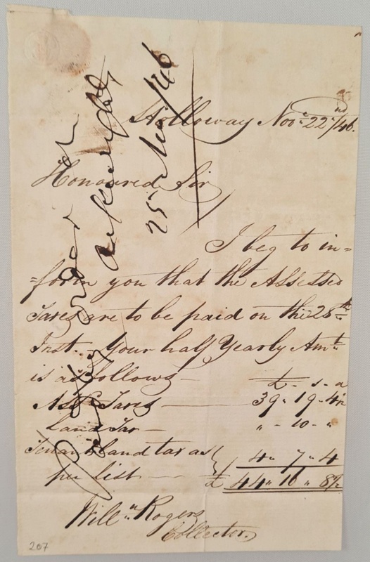 Letter ; 22/11/1846; 1073.277 | eHive