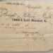 Various receipts and bills; 1860s; 1073.355 | eHive