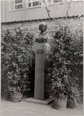 Florence Nightingale Bust, Kaiserswerth; Public Relations; c1960; 0753. ...