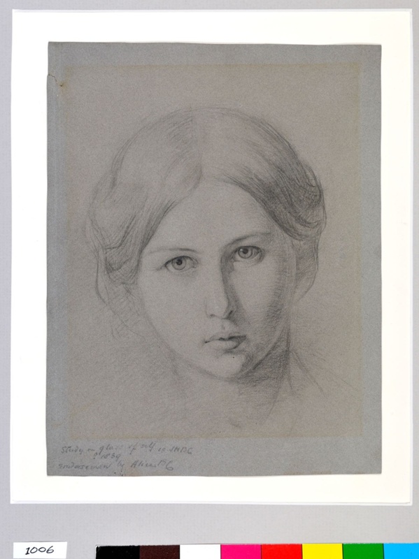 Self portrait of Hilary Bonham Carter; Hilary Bonham-Carter; 1839; 1006 ...