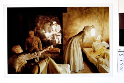 Model Recreation of Ward Scene; Florence Nightingale Museum; 1999; 1037 ...