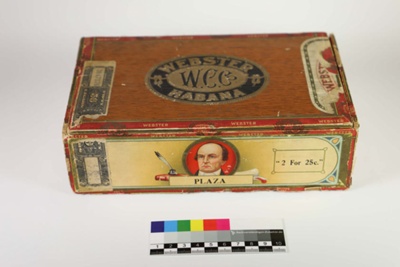 Cigar box, Webster and Co. ; W.R. Webster and Co.; c. 1922-26; MV-98 ...