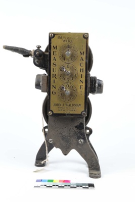 Wire Measuring Machine, Waldman; Early 20th century; MV-98-1228 | eHive