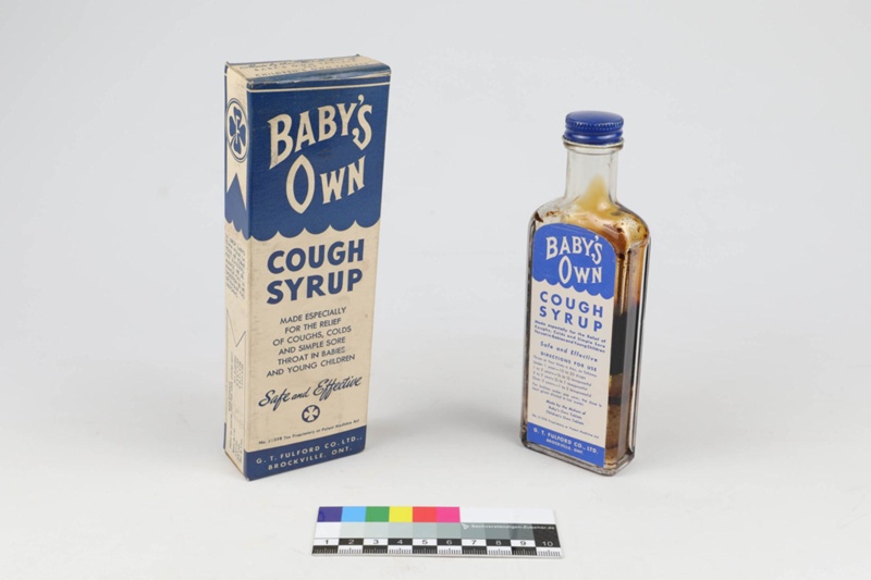 Bottle, Baby’s Own Cough Syrup; 1942; 978-8-1QP801 | eHive