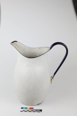 Enamel Water Pitcher ; Early 20th century | eHive
