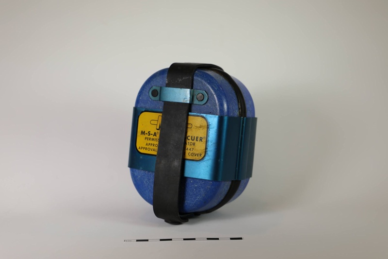 Respirator, Self-Rescuer; Mine Safety Appliances Co.; 1960-1970; 995-9 ...