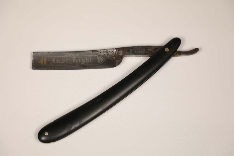 Razor, straight, Just Right; J. Elliot and Sons; Early 20th century; MV ...